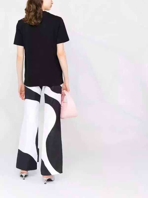 MSGM Chest-logo Crewneck T-shirt