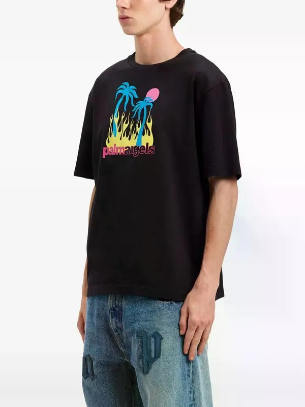 Palm Angels Burning Oasis T-shirt