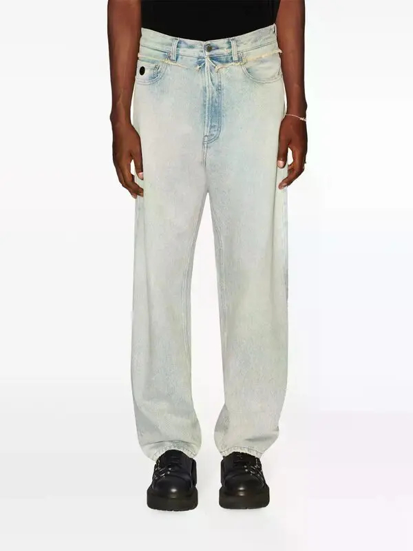 AMBUSH Frayed Straight-leg Jeans