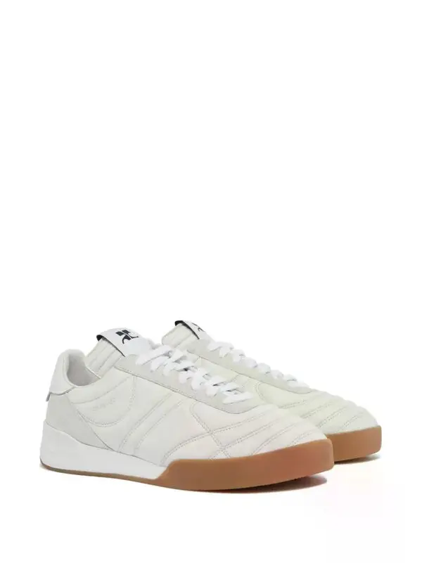 COURREGES Club 02 Leather Sneakers