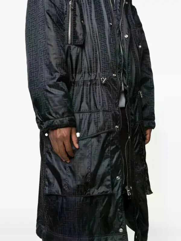 Balmain Hooded Coat