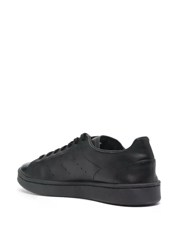 Y3 Stan Smith Leather Sneakers - Black