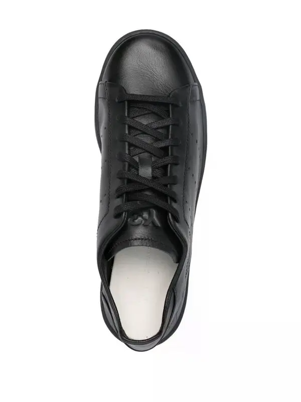 Y3 Stan Smith Leather Sneakers - Black