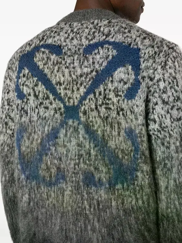 Off-White Arrows-print Degrade Jumper