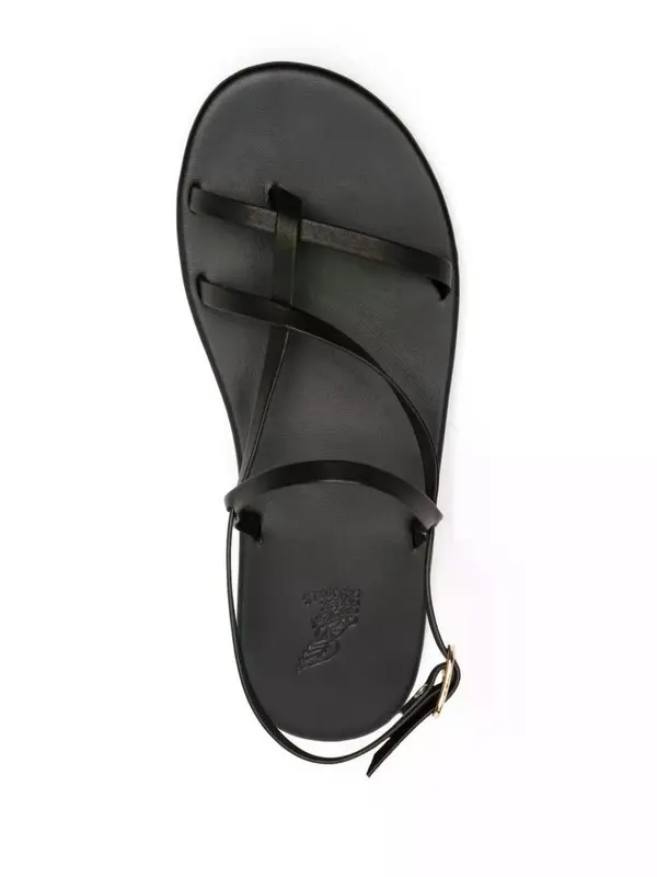 ANCIENT GREEK SANDALS Alethea Flat Leather Sandals