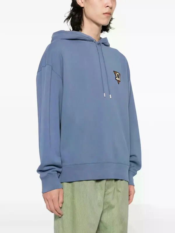 Maison Kitsuné Long Sleeve Cotton Hoodie