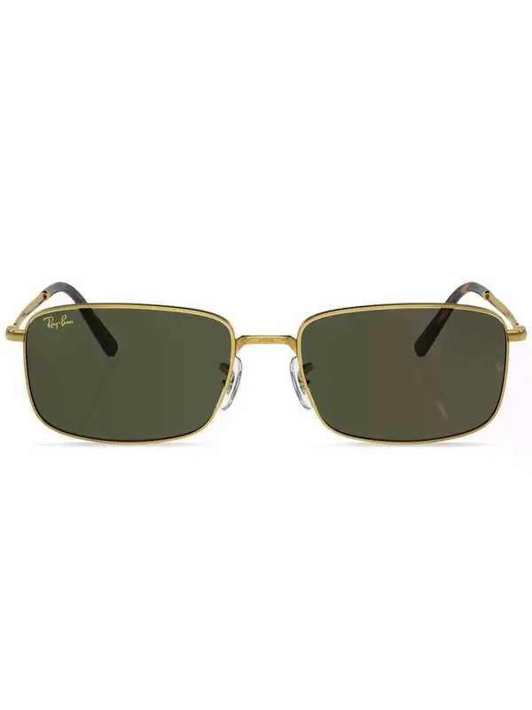 Ray-ban Rectangle-frame Sunglasses - Gold