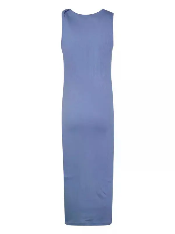 JW Anderson Embroidered Twisted-strap Maxi Dress
