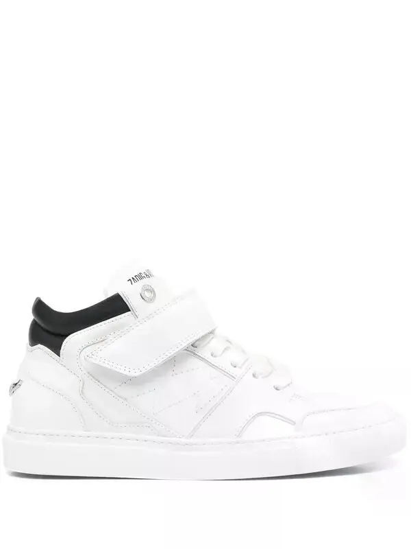 Zadig&Voltaire Logo-print Touch-strap Sneakers