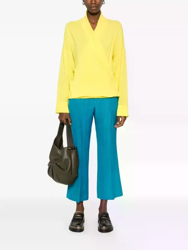 Philosophy Di Lorenzo Serafini Wrap Blouse