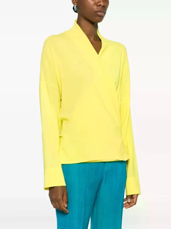 Philosophy Di Lorenzo Serafini Wrap Blouse