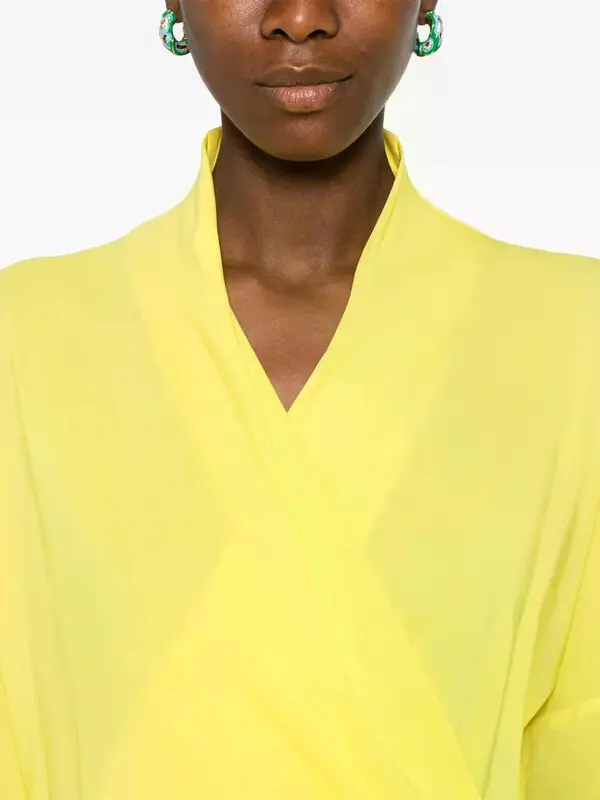 Philosophy Di Lorenzo Serafini Wrap Blouse