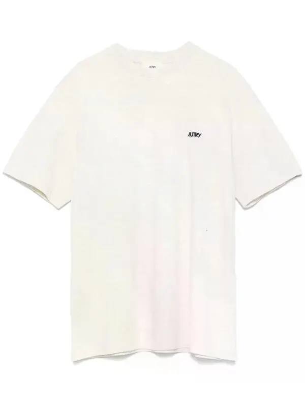 AUTRY Logo-embroidered T-shirt