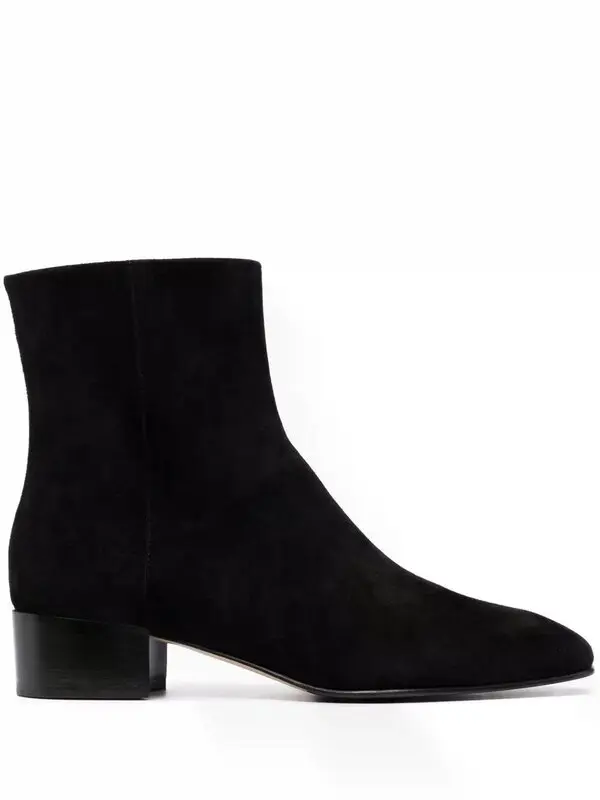 SCAROSSO Ambra 40mm Square-toe Boots
