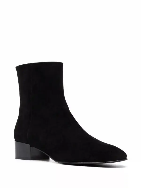 SCAROSSO Ambra 40mm Square-toe Boots