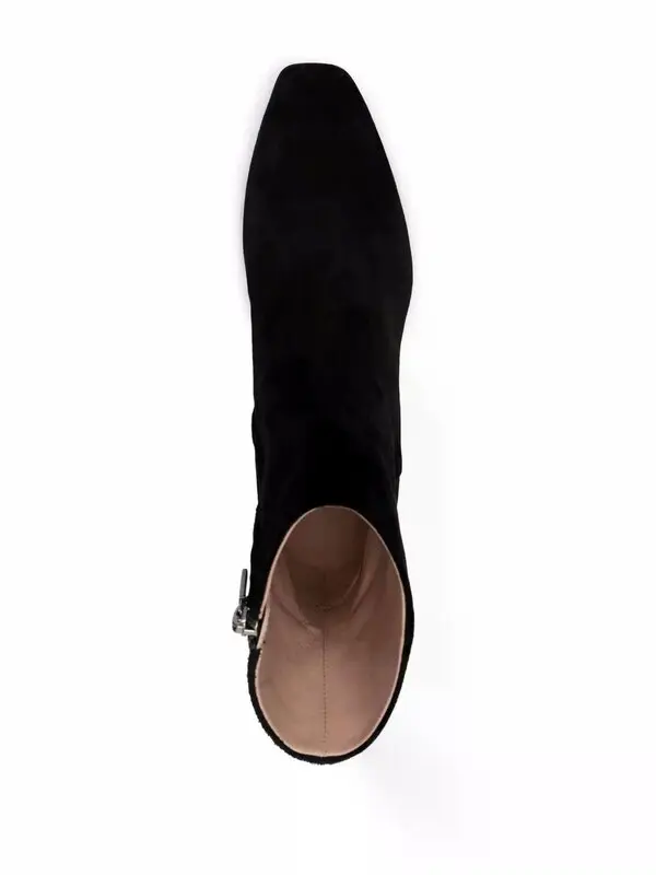 SCAROSSO Ambra 40mm Square-toe Boots