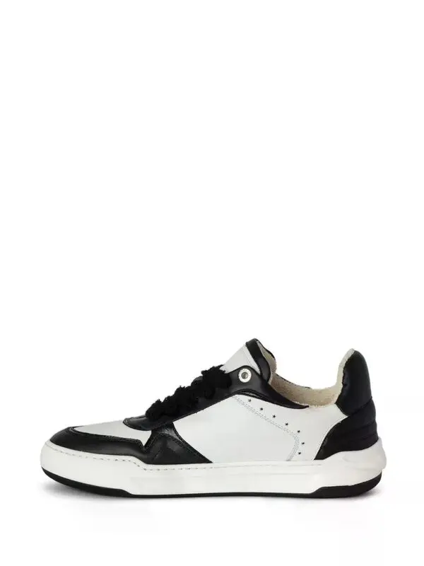 Zadig&Voltaire Smooth Leather Low-top Sneakers With Signature Wings