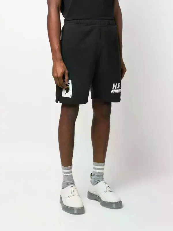 Heron Preston Slogan-print Cotton Shorts