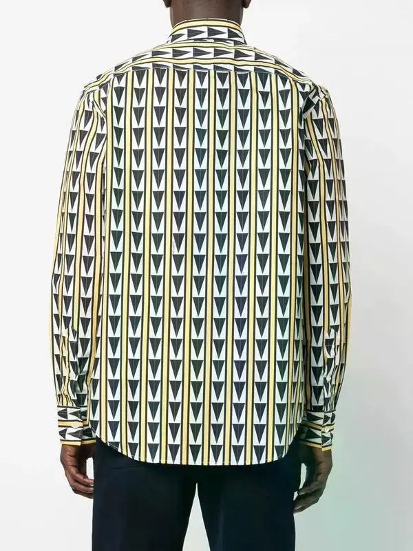 LANVIN Pattered Button-up Shirt
