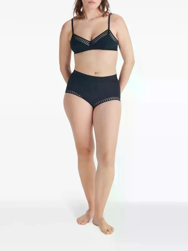 ERES Madeleine Graphic Triangle Bra - Blue