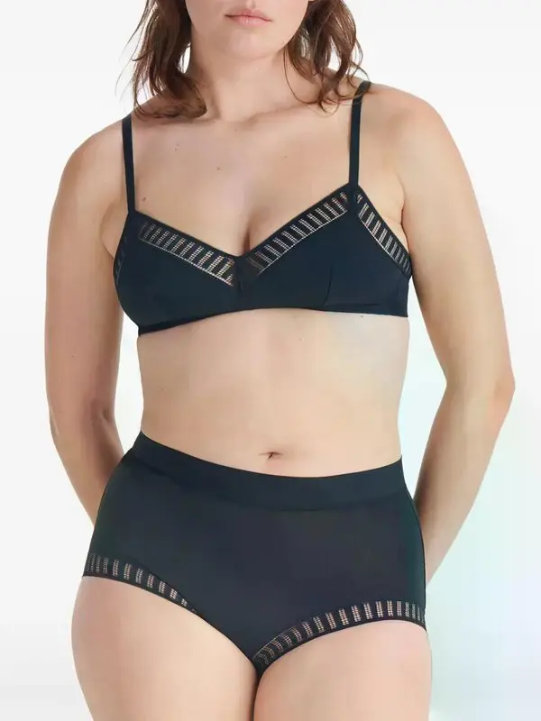ERES Madeleine Graphic Triangle Bra - Blue
