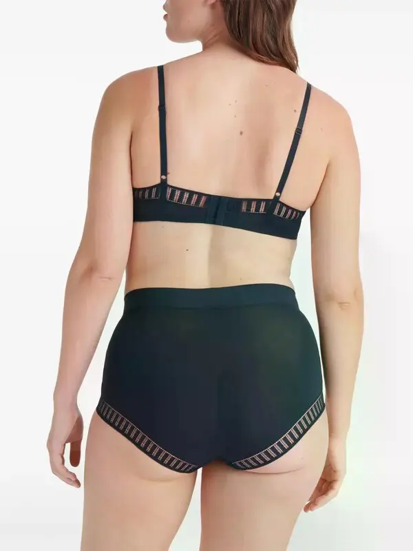 ERES Madeleine Graphic Triangle Bra - Blue