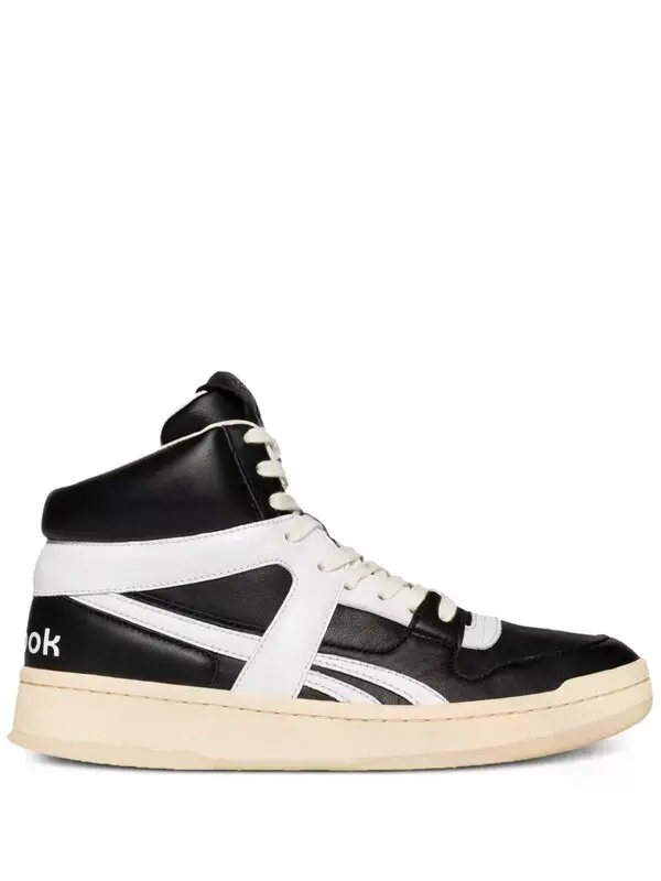 REEBOK Logo-patch Leather Sneakers