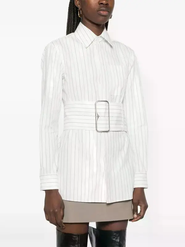 Burberry Striped Cotton Shirt