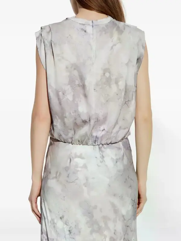 GESTUZ Sleeveless Top With Draped Detailing