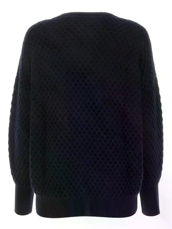 SA SU PHI Cashmere Open Knit Jumper