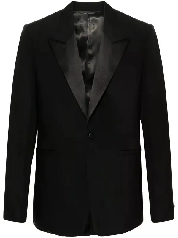 Givenchy Peak-lapel Single-breasted Wool Blazer