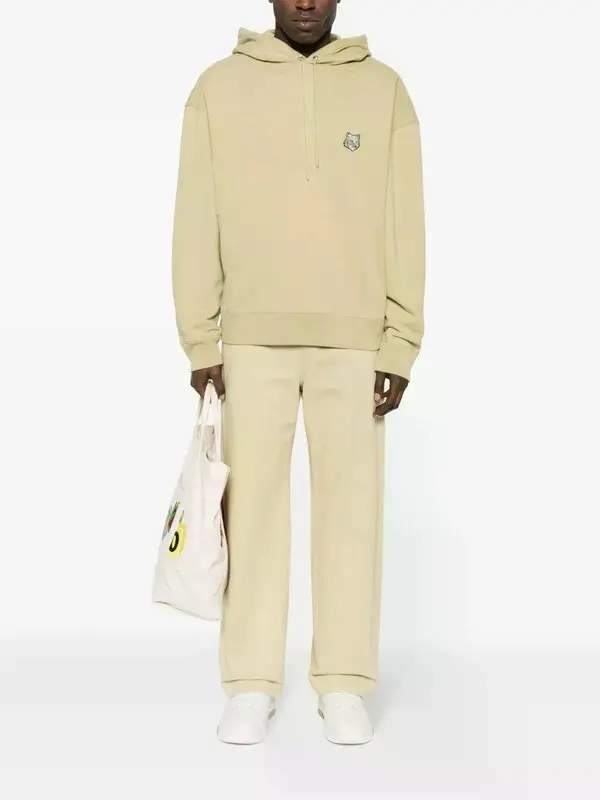 Maison Kitsuné Bold Fox Head-patch Hoodie - Neutrals