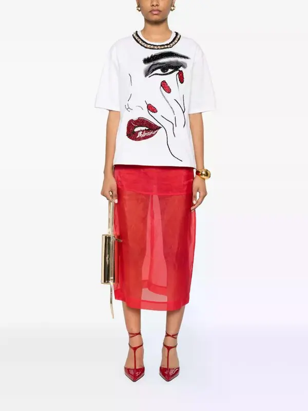 Balmain Embellished T-shirt