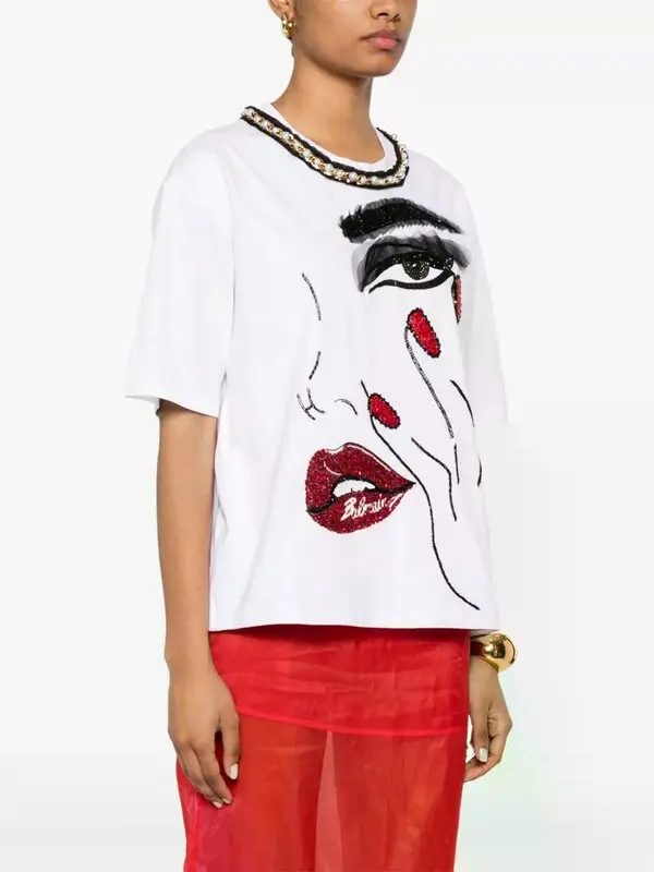 Balmain Embellished T-shirt