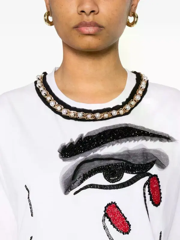 Balmain Embellished T-shirt