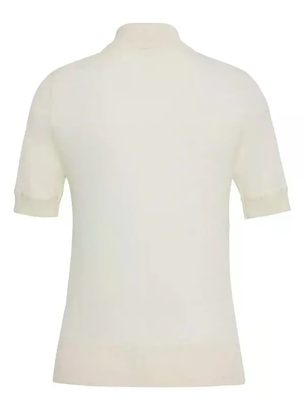 Adam Lippes Mock-neck Cashmere Top