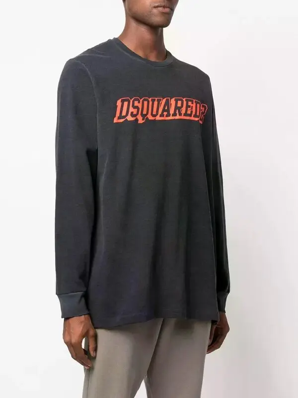 Dsquared2 Logo-print Long-sleeve Sweatshirt