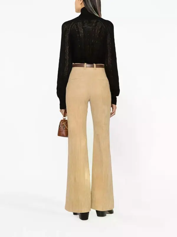 Etro Cable-knit Roll-neck Jumper