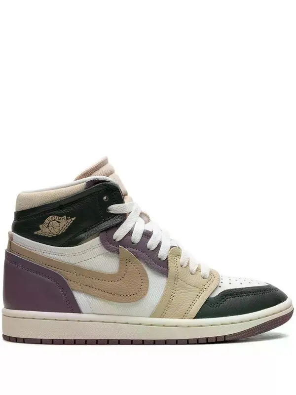 JORDAN Air 1 High Galactic Jade Sneakers - Neutrals
