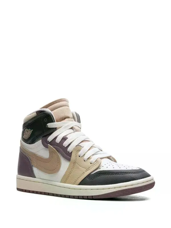 JORDAN Air 1 High Galactic Jade Sneakers - Neutrals
