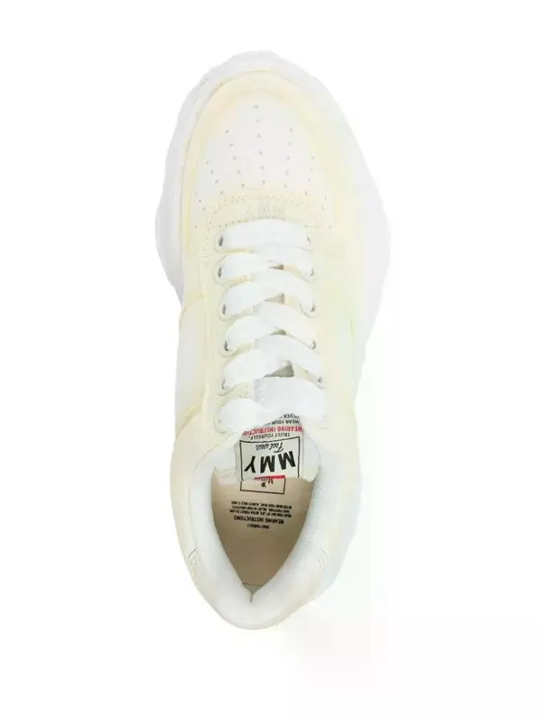 Mihara Yasuhiro Wayne Original Sole Chunky Sneakers - White