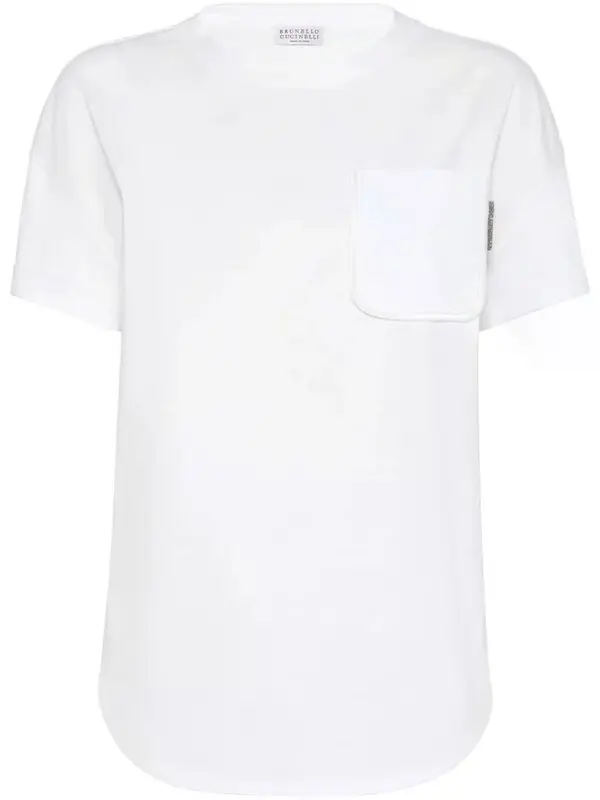 Brunello Cucinelli Crew-neck Cotton T-shirt
