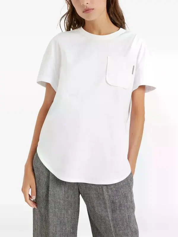 Brunello Cucinelli Crew-neck Cotton T-shirt
