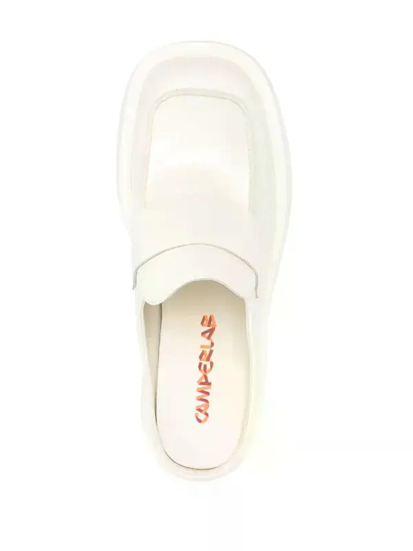 Camper Mil 1978 Backless Loafers - Neutrals
