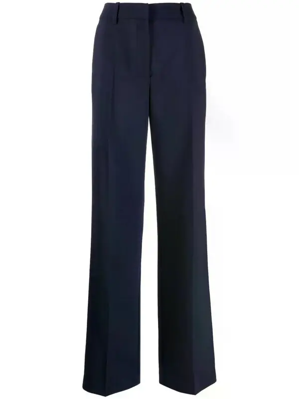 Off-White Wide-leg Virgin Wool Blend Trousers