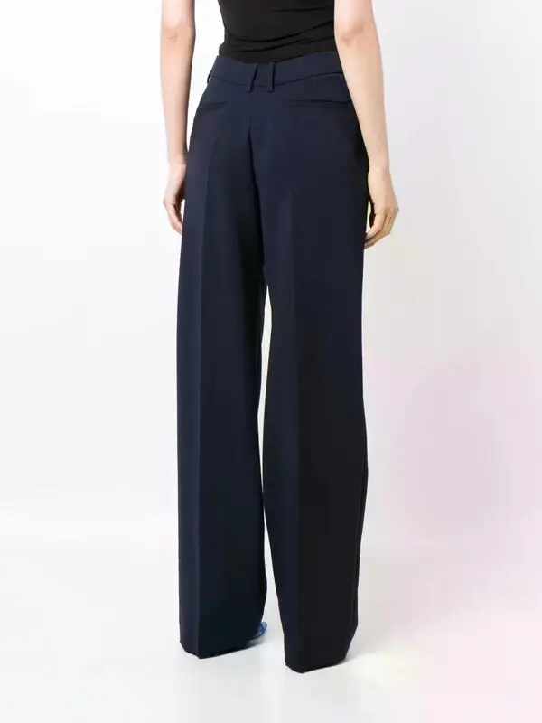 Off-White Wide-leg Virgin Wool Blend Trousers