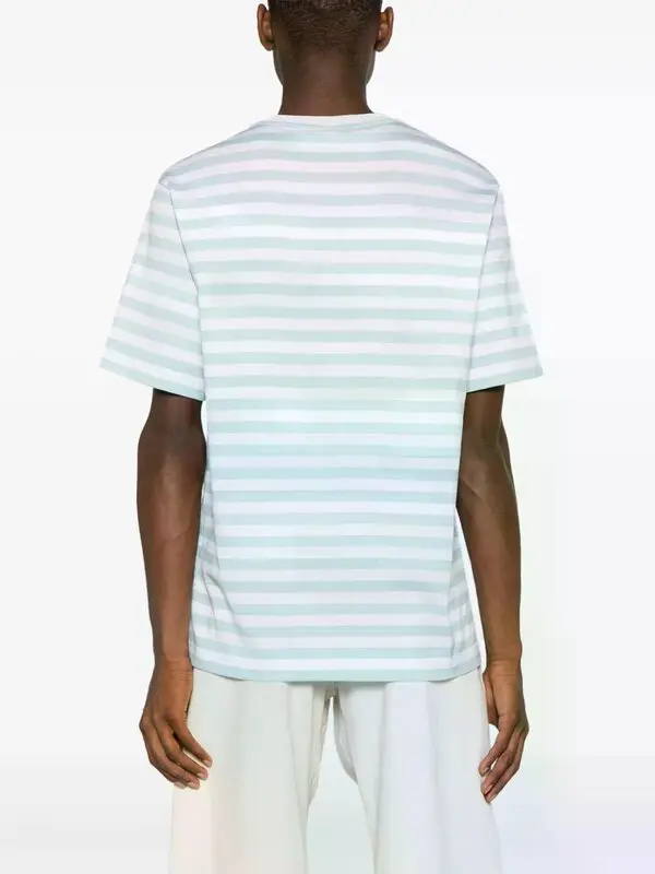 Versace Nautical Stripe Cotton T-shirt