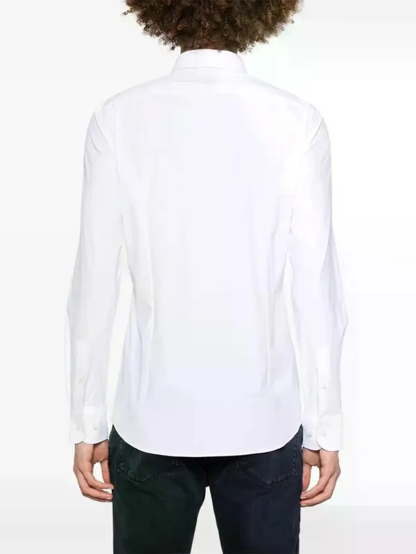 BOSS Pointed-collar Long-sleeve Shirt