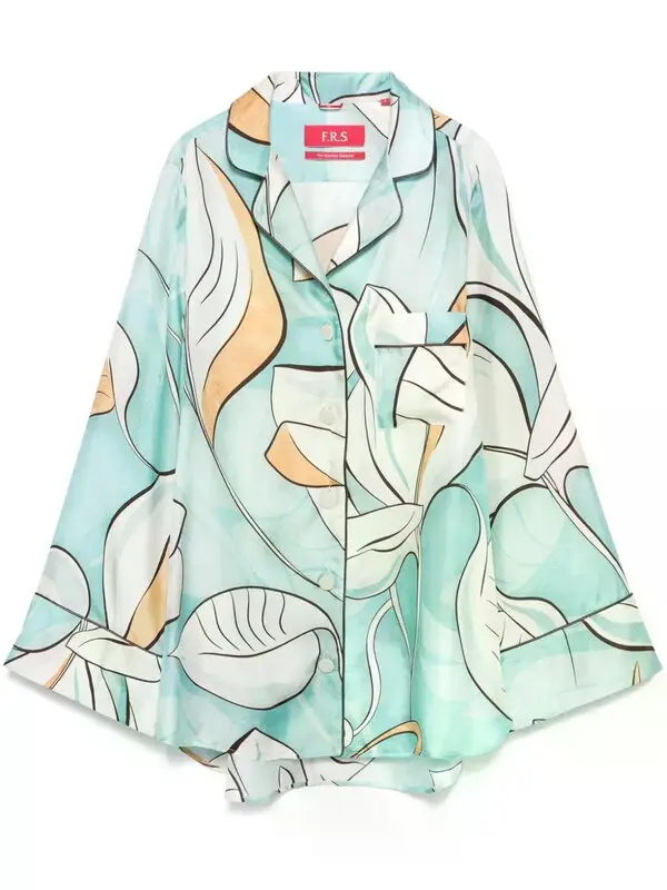 F.R.S FOR RESTLESS SLEEPERS Emera Shirt - Blue