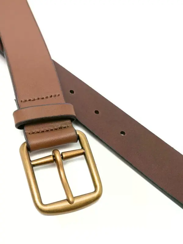 Polo Ralph Lauren Saddler Leather Buckle Belt